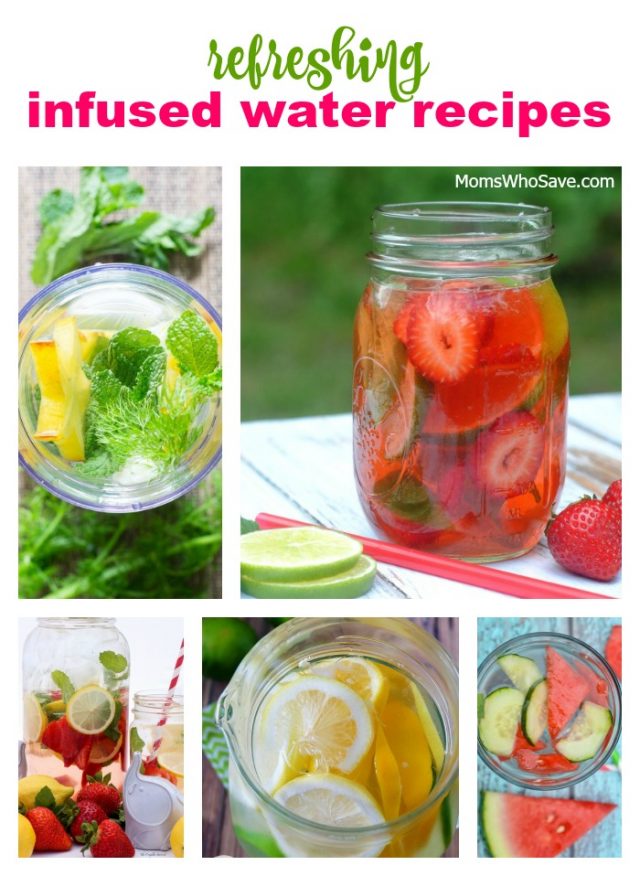 10 Refreshing Infused Water Recipes | MomsWhoSave.com