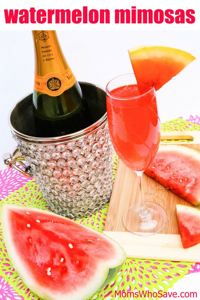 Watermelon Mimosas: Easy Recipe | MomsWhoSave.com