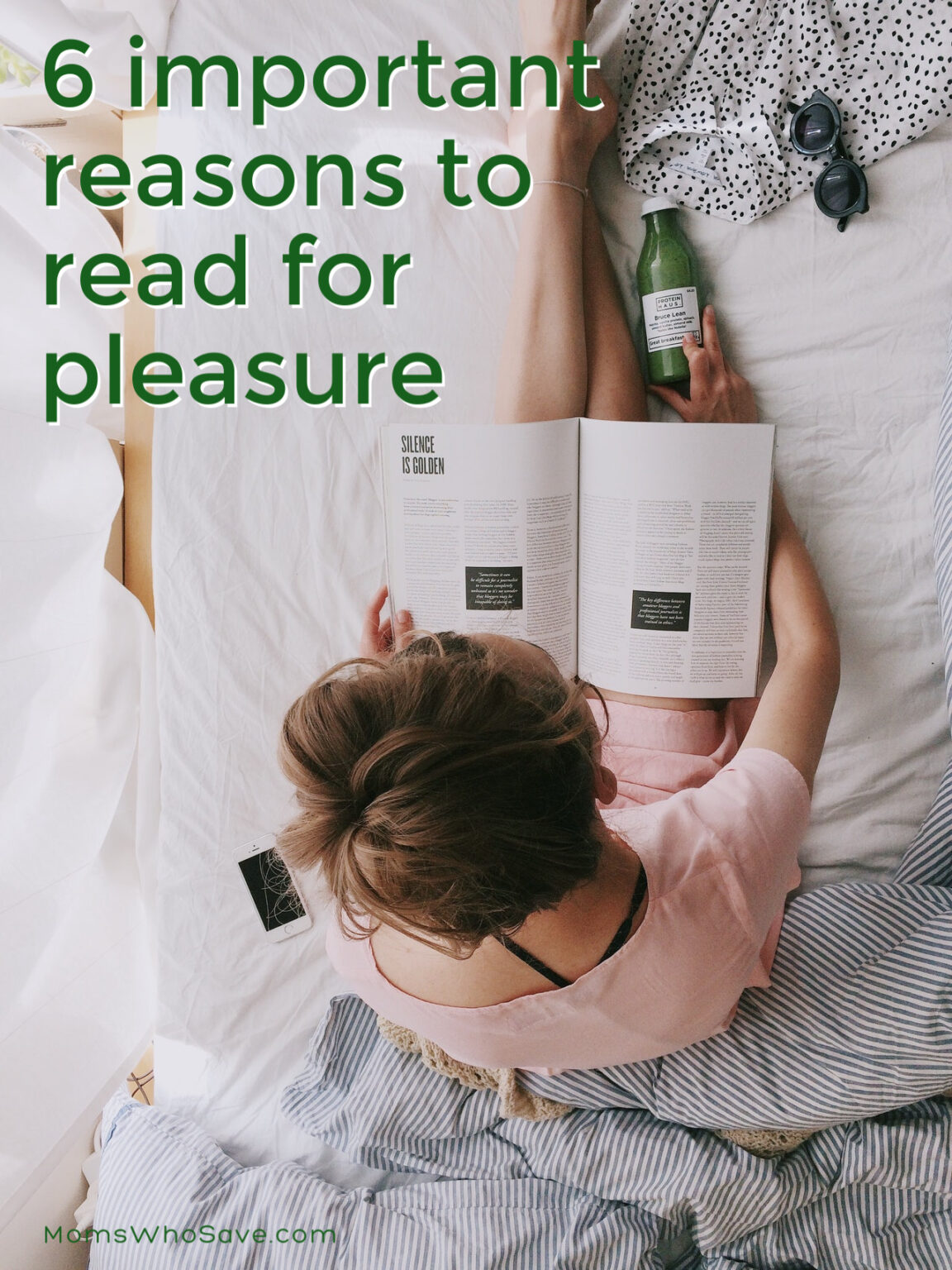 The Importance Of Reading For Pleasure: 6 Benefits | MomsWhoSave.com
