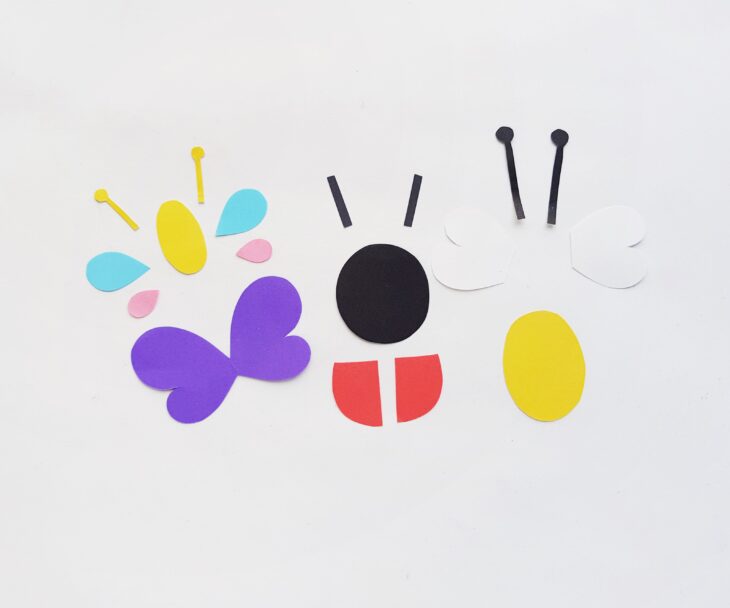 Easy Flower & Insect Puppets (Use Our Templates With Popsicle Sticks ...