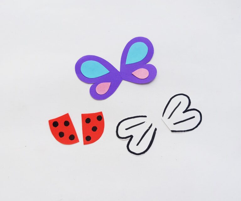 Easy Flower & Insect Puppets (Use Our Templates With Popsicle Sticks ...