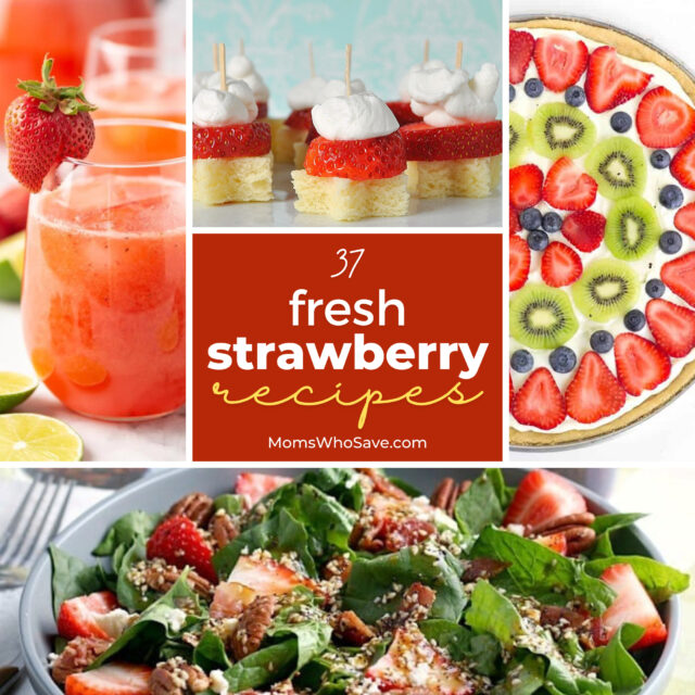 37 Of The Best Fresh Strawberry Recipes | MomsWhoSave.com