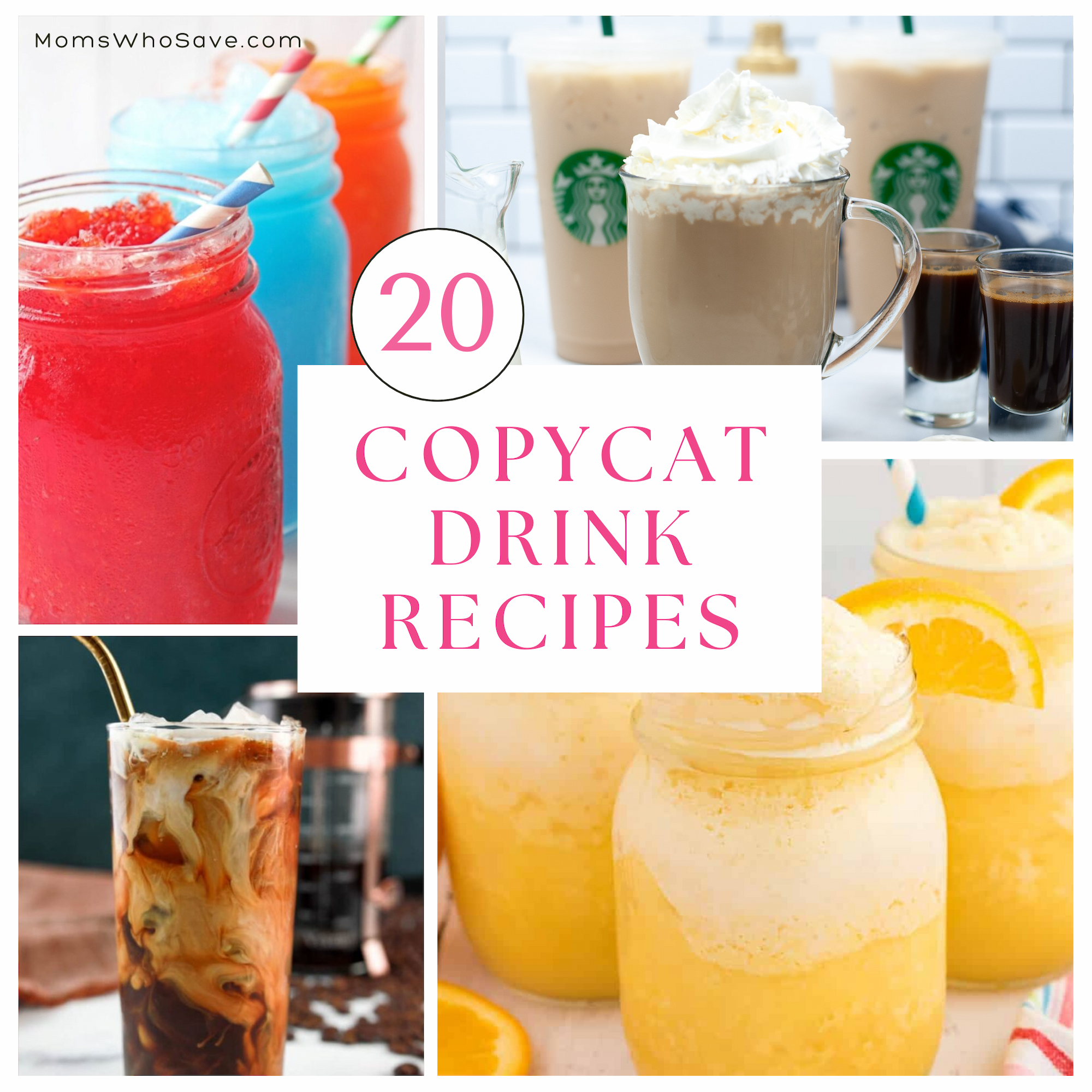 Copycat Drink Recipes: 20 Restaurant Favorites | MomsWhoSave.com