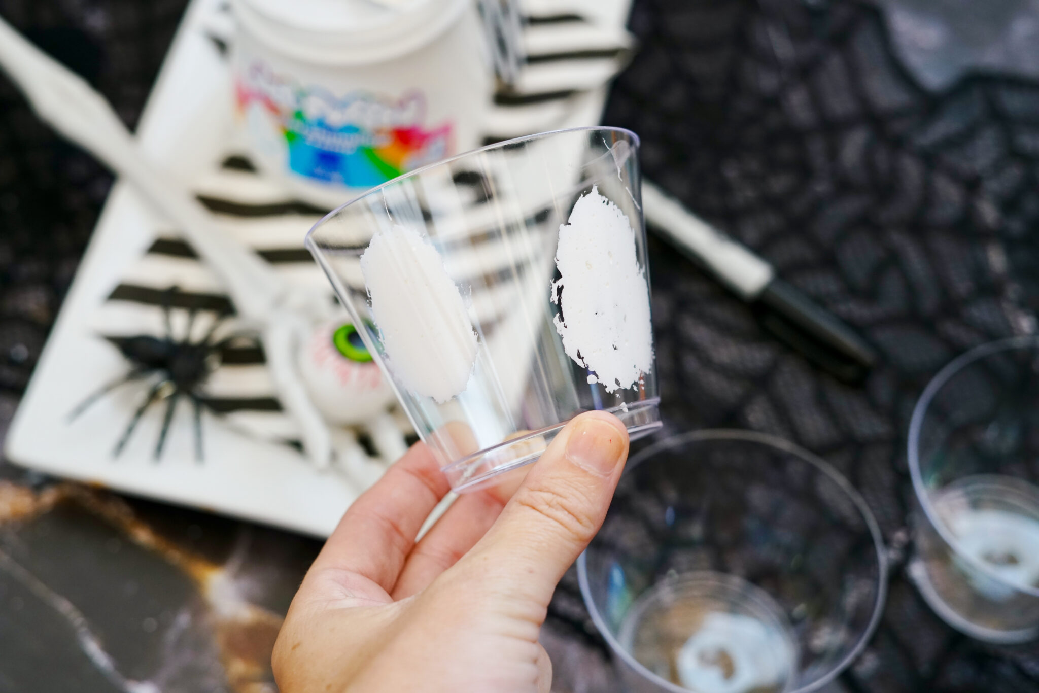 Ghost Chocolate Milk With Marshmallow Fluff | MomsWhoSave.com