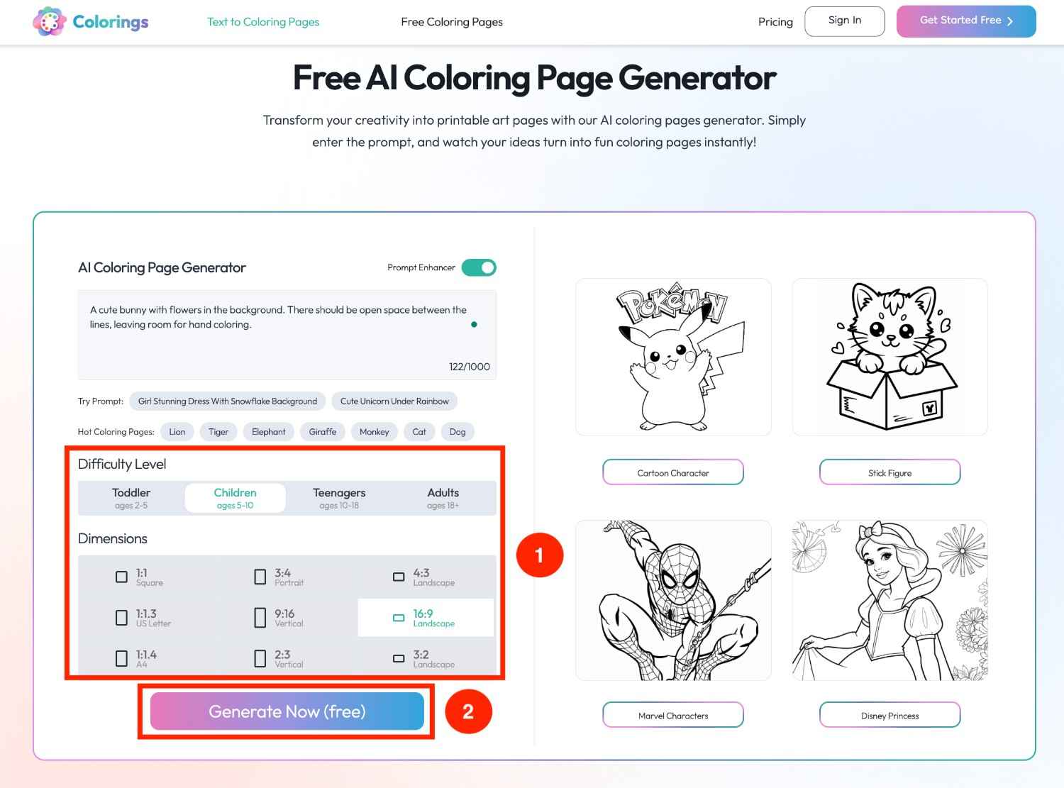 5 Free Coloring Page Makers For Kids [Honest Review] | MomsWhoSave.com