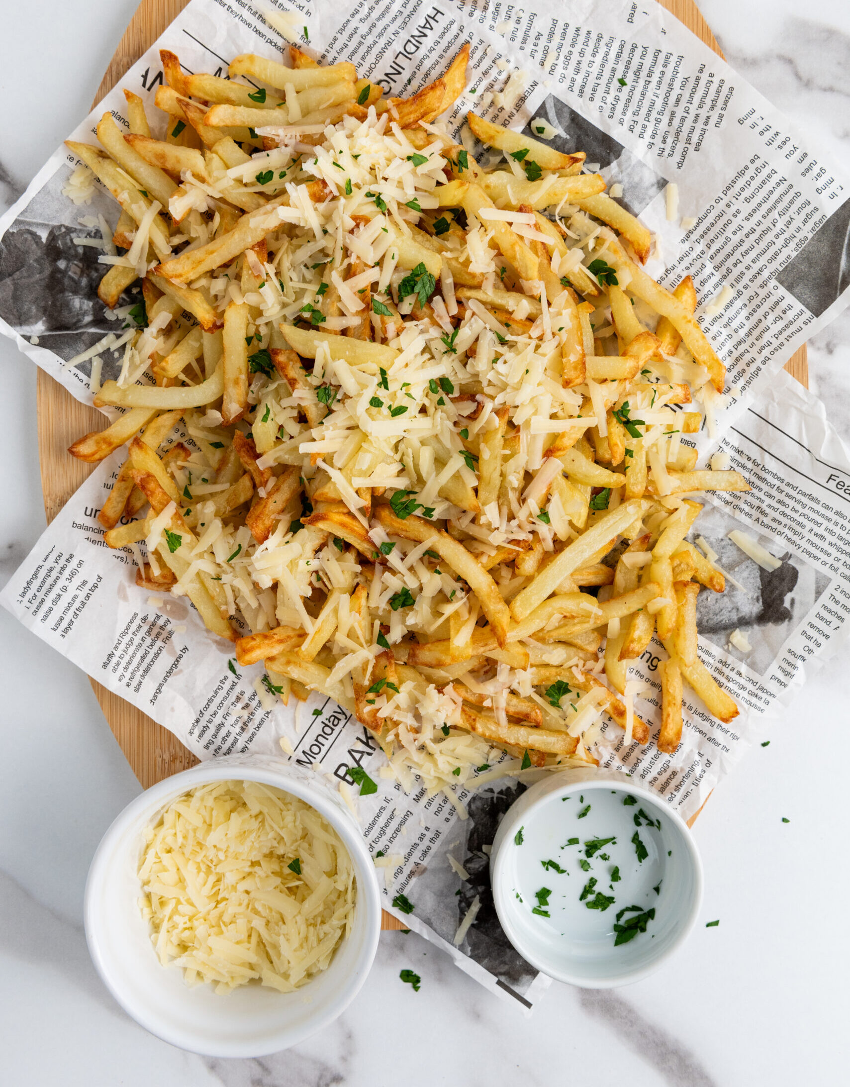 Restaurant-Style Air Fryer Parmesan Truffle Fries Recipe | MomsWhoSave.com